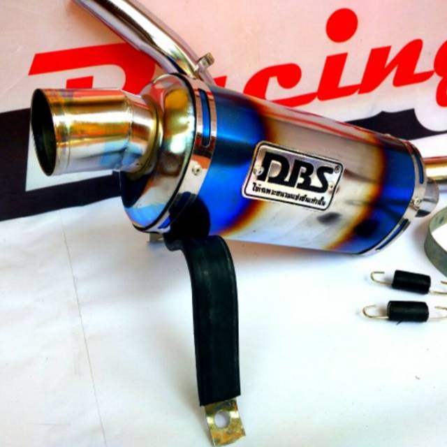 Jual Knalpot DBS oval matic mio | Shopee Indonesia