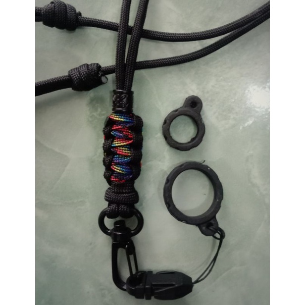 Jual Lanyard paracord untuk id card name tag | Shopee Indonesia