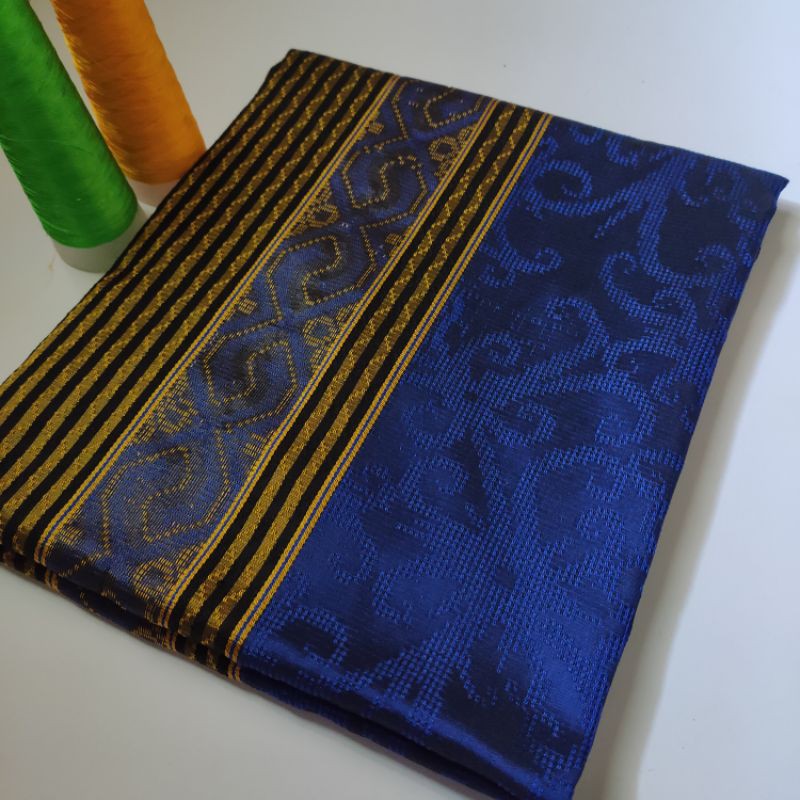 Jual Songket Baron Biru | Tenun Songket Baron | Tenun Songket | Shopee ...