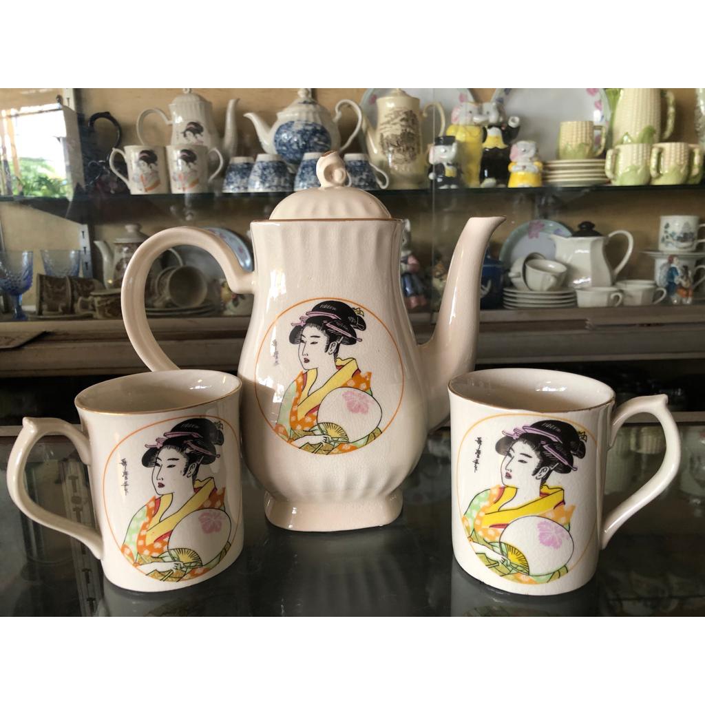 Jual Teko dan Mug Set Model Jepang Geisha | Shopee Indonesia