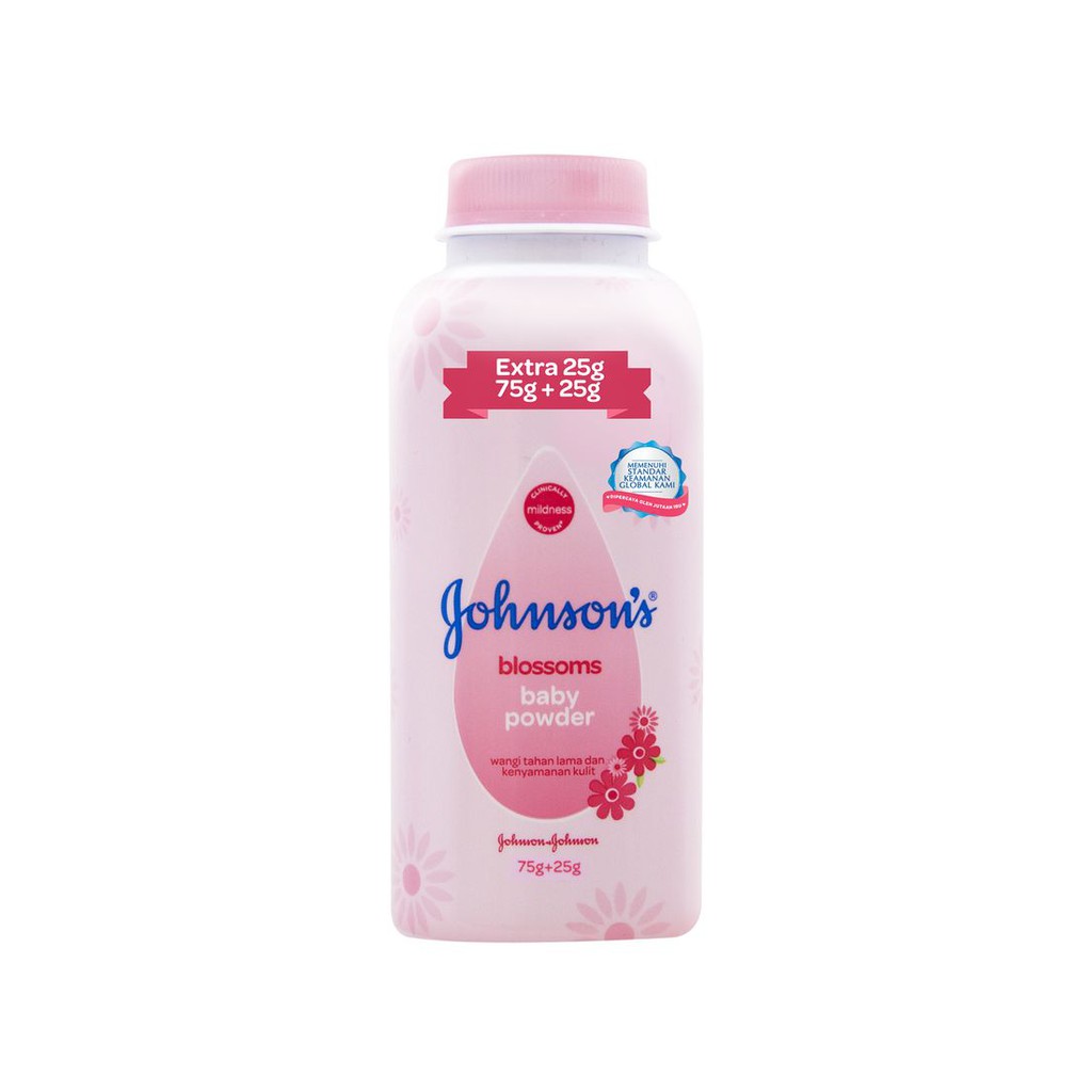 Jual Johnsons Baby Powder Blossom 75+25G | Shopee Indonesia