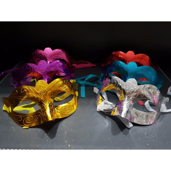 Jual PROMO KEPERLUAN PESTA TOPENG ACARA ELEGANT DECO TOPENG MUKA ACARA ...