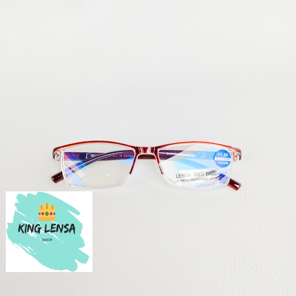 Jual Kacamata baca atau rabun dekat dua fungsi dan anti radiasi buat ...