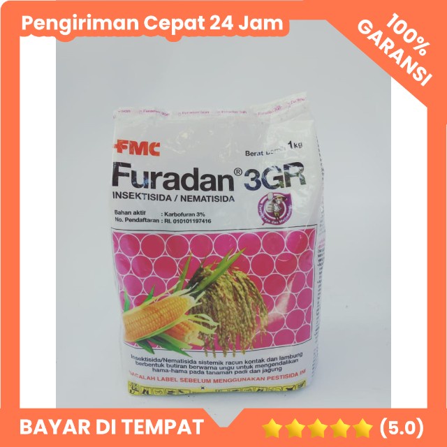 Jual Furadan 500 Gram - Insektisida / Furadan 3GR-Obat Pembasmi Semut / Pembasmi Hama Tanaman ...