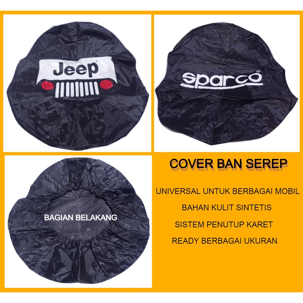 Jual Cover Ban Tutup Ban Serep Mobil Custom Universal | Shopee Indonesia