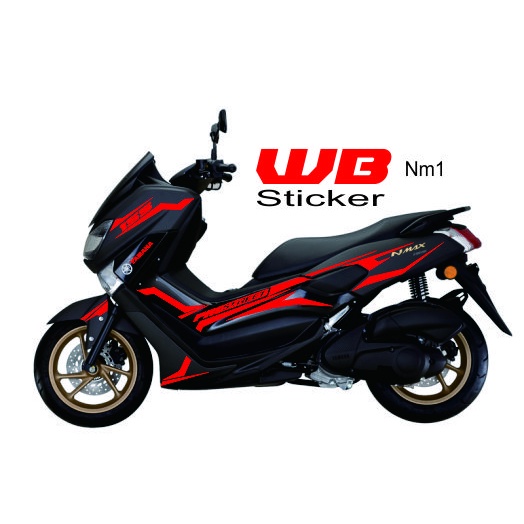 Jual striping nmax-stiping motor-sticker yamaha nmax- sticker motor ...