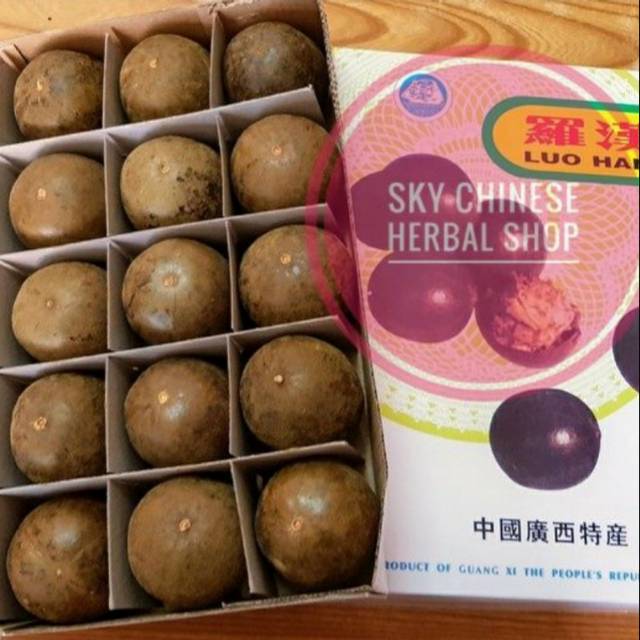 Jual Buah Lo Han Kuo Jumbo Organik Asli / Luo Han Guo Premium Quality ...