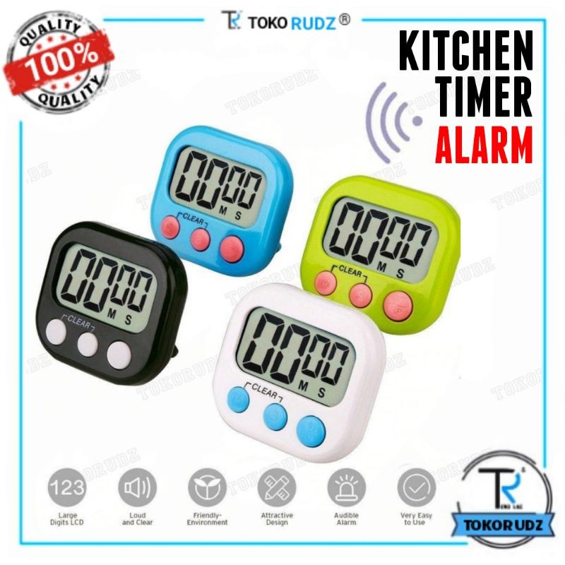 Jual Timer Masak Digital Kitchen Timer Alarm Dapur Jam Stopwatch ...