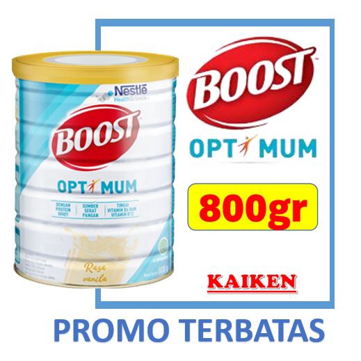 Jual NESTLE - BOOST OPTIMUM 800 GR (D/H NUTREN OPTIMUM) | Shopee Indonesia