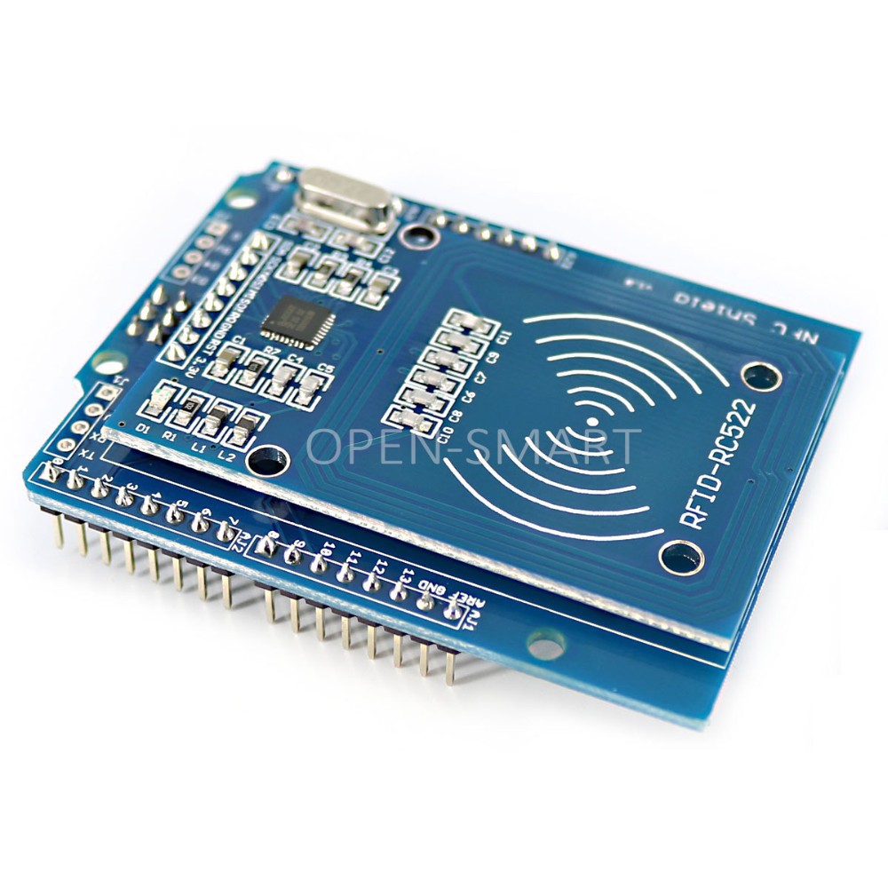 Jual NFC Mifare RFID MFRC-522 RC522 shield Arduino Uno Mega 13.56mhz 13 ...