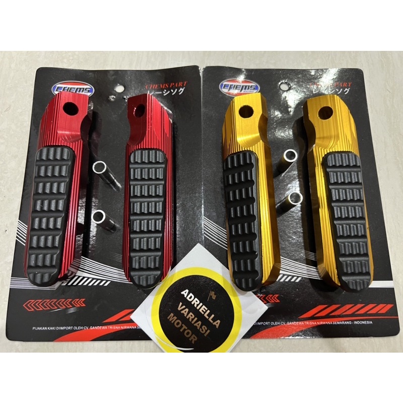 Jual Footstep cnc nmax lexi aerox full cnc variasi injakan kaki ...