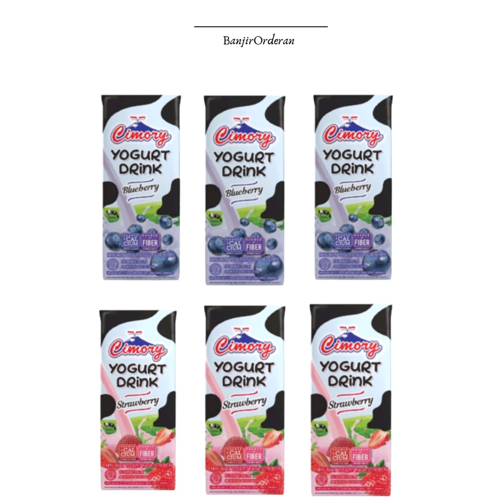 Jual Cimory Yogurt Drink 200 ML | CIMORY YOGURT KOTAK 200 ML | Yogurt Cimory UHT 200 ML ...