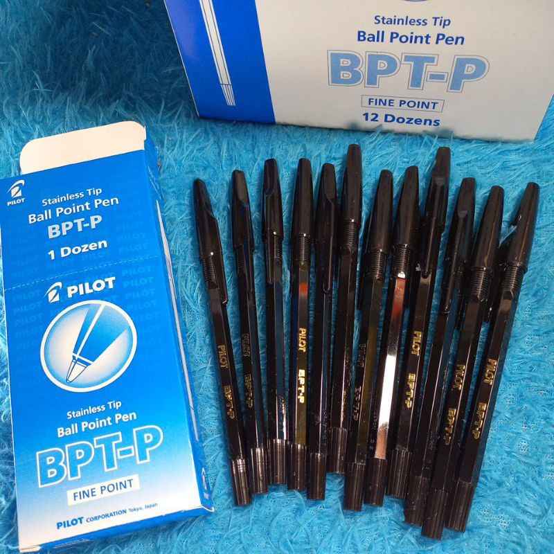 Jual BOLPEN PILOT BPTP WARNA TINTA HITAM | Shopee Indonesia