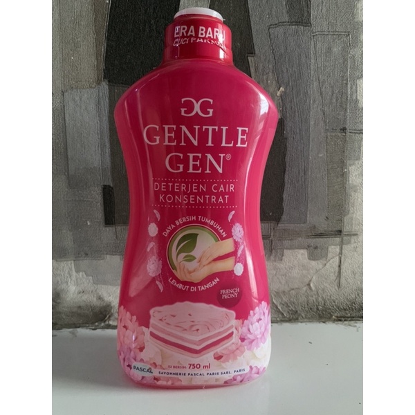 Jual Gentle Gen Deterjen Cair Konsentrat PINK French Peony 700ml ...