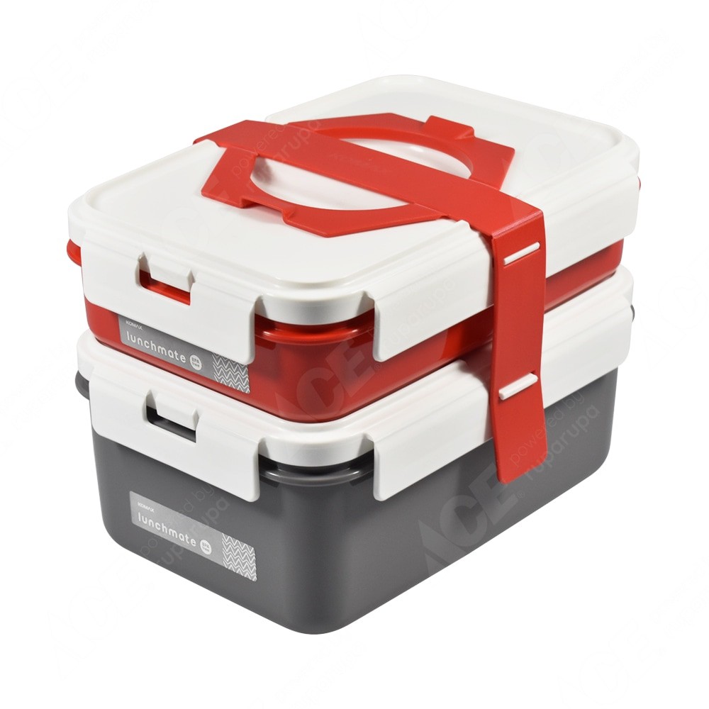 Jual Komax Lunchmate Set Tempat Makan 1.1 Ltr 2 Pcs | Shopee Indonesia