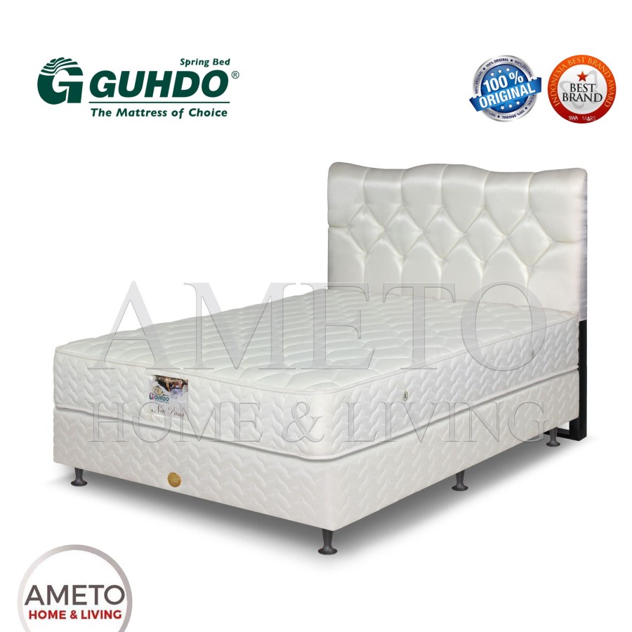 Jual Guhdo Springbed New Prima 180x200 Prospine HB Lavela Full Set | Shopee Indonesia