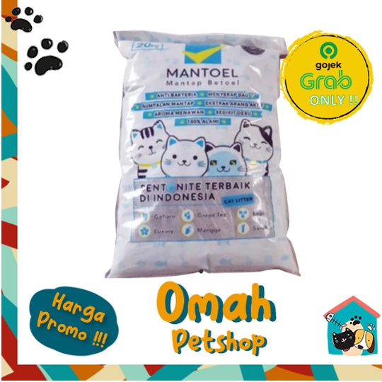 Jual Pasir Gumpal Wangi Mantoel Mantul Setara Cubnkit 20kg 25 liter ...