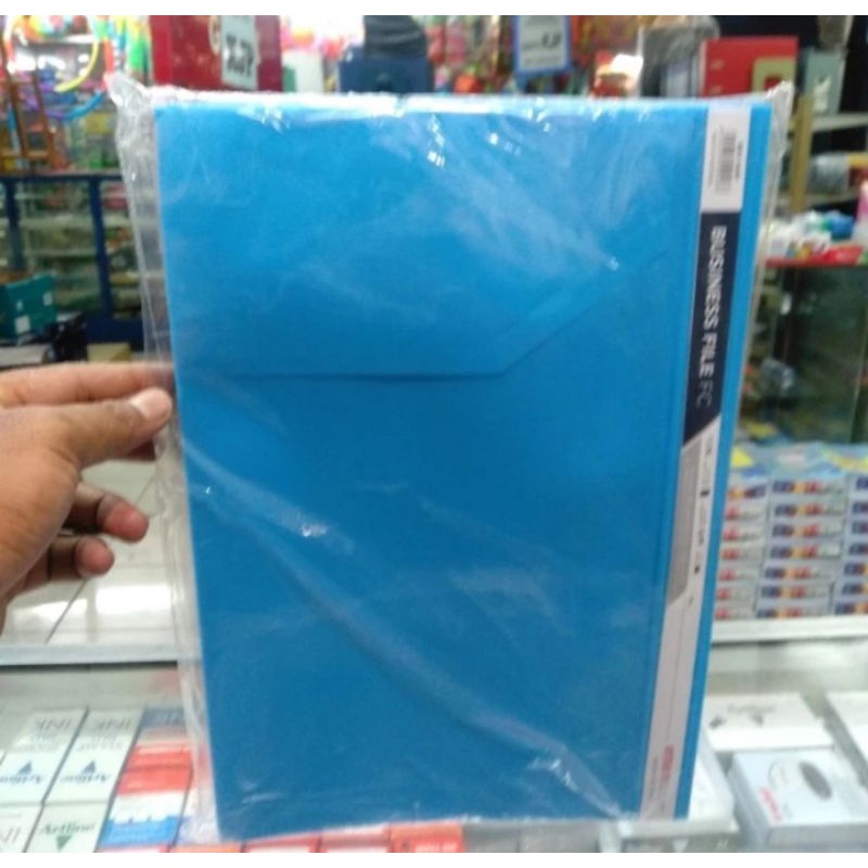 Jual Business File Inter x Folio F4 Warna Biru | Shopee Indonesia