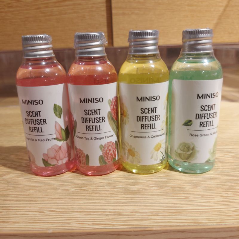 Jual MINISO scent diffuser refill isi ulang pengharum ruangan 60ml ...