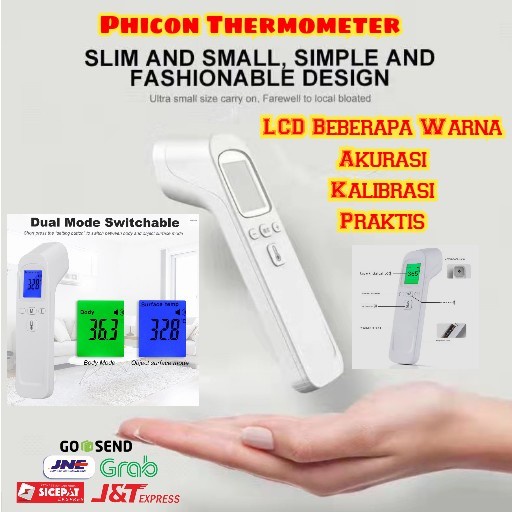 Jual TERMURAH Infrared Thermometer Non Contact Termometer Digital ...