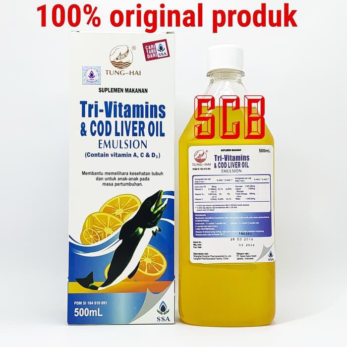 Jual AMPUH MINYAK IKAN TUNGHAI / TUNG HAI FISH SYRUP - VITAMIN ...