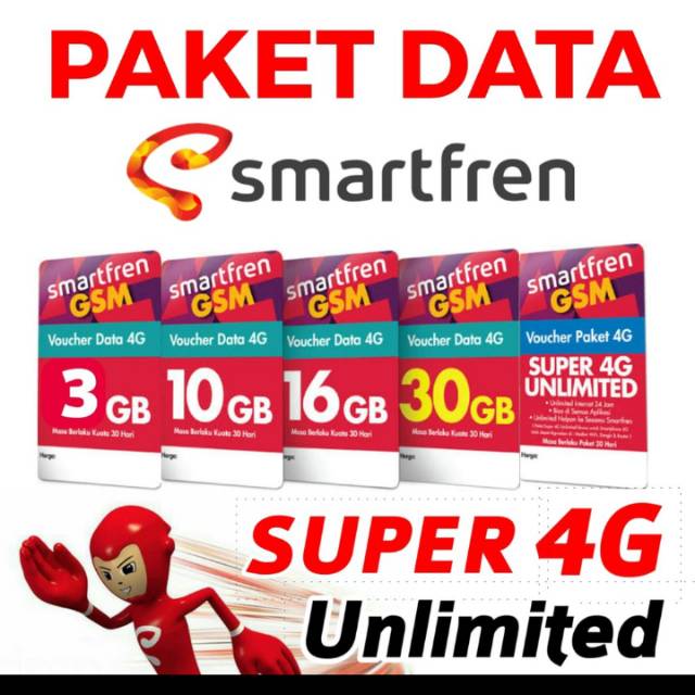 Jual Promo Voucher Smartfren super 4G Unlimited Murah | Shopee Indonesia