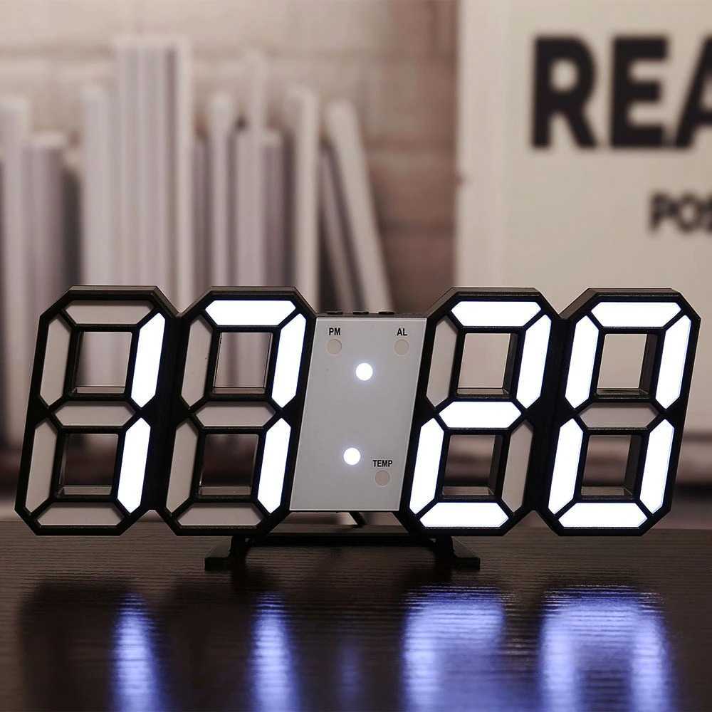 Jual Jam Meja LED Digital Clock Temperature Date | Shopee Indonesia