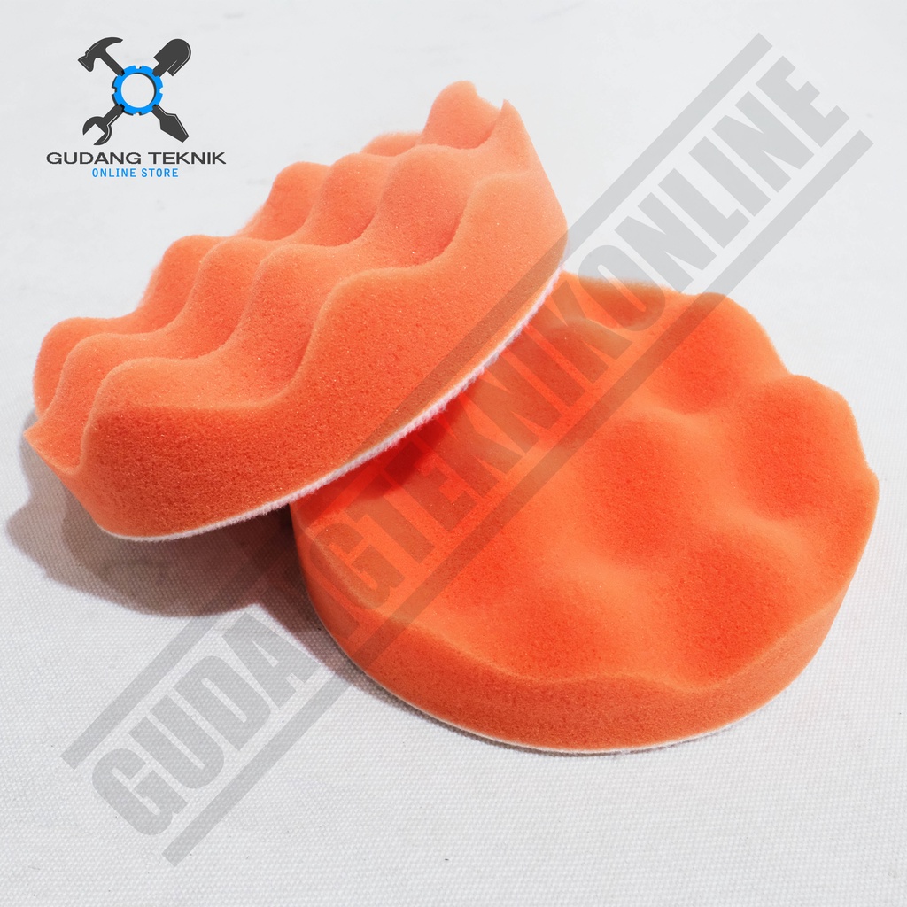 Jual Kosoku Busa Poles Sponge Velcro 5 Inch 125mm 2pcs / Spons Spon ...