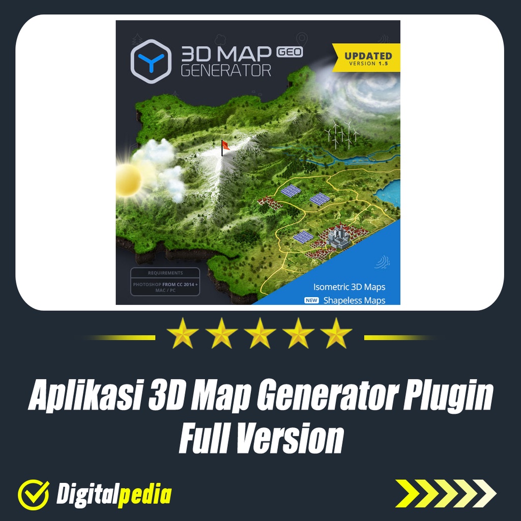 Jual Aplikasi 3D Map Generator Plugin Full Version Terbaru PRO Lifetime ...