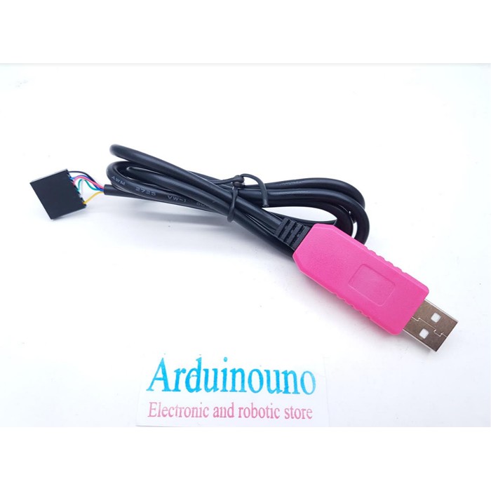 Jual USB SERIAL TTL CABLE KABEL 6 PIN PL2303 PL2303HXD FOR ARDUINO, RPI ...