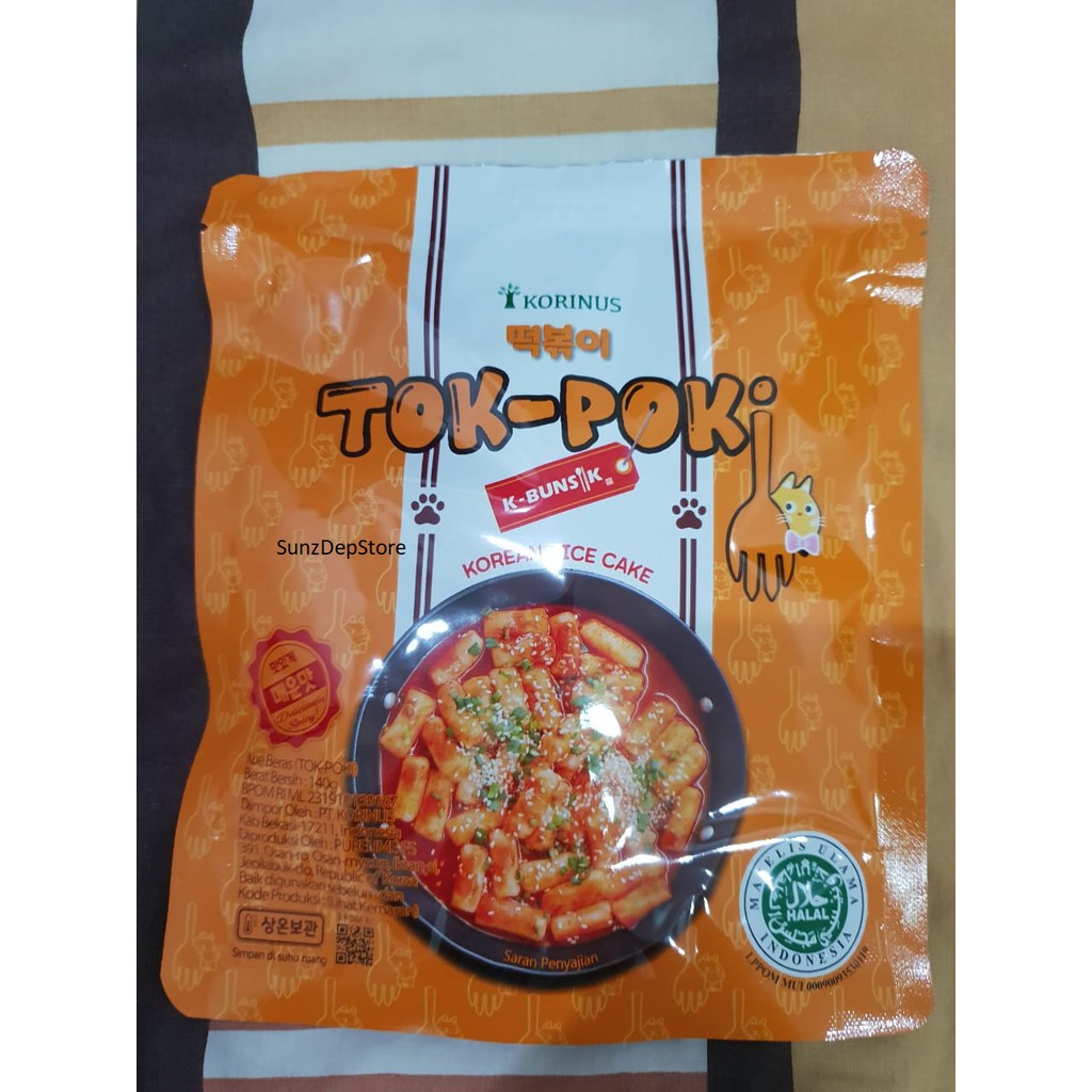 Jual Korinus K - Bunsik Tokpoki Sweet&Spicy / Tteokbokki / Toppoki ...