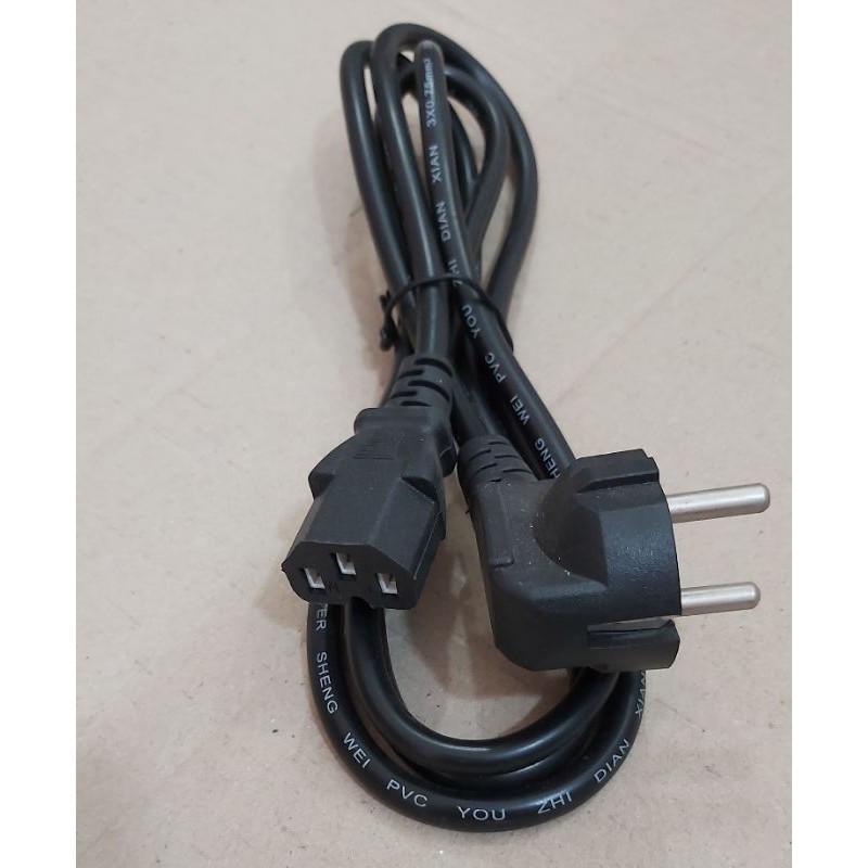 Jual KABEL POWER KOMPUTER KABEL COLOKAN LISTRIK PANJANG 1.5 METER ...