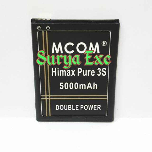 Jual Baterai Himax Pure 3S / Baterai Himax H Clasic ( TiPe M20i ) Code KLB210N340 Double IC ...