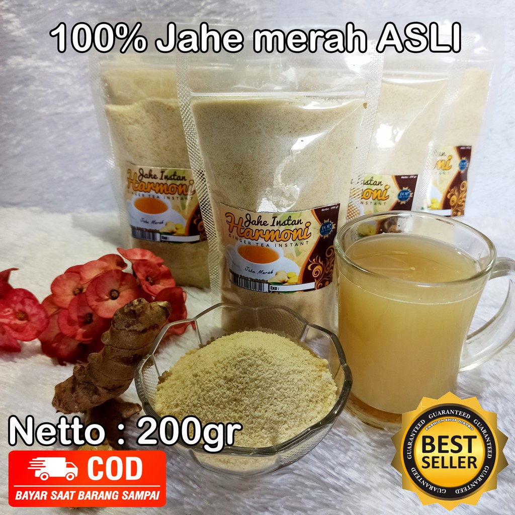 Jual BUBUK JAHE MERAH INSTAN TINGGAL SEDU TANPA AMPAS | Shopee Indonesia