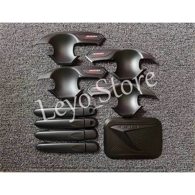 Jual GRAND NEW AVANZA VELOZ 2019 2020 KEYLESS PAKET MANGKOK OUTER HANDLE TANK COVER HITAM BLACK ...