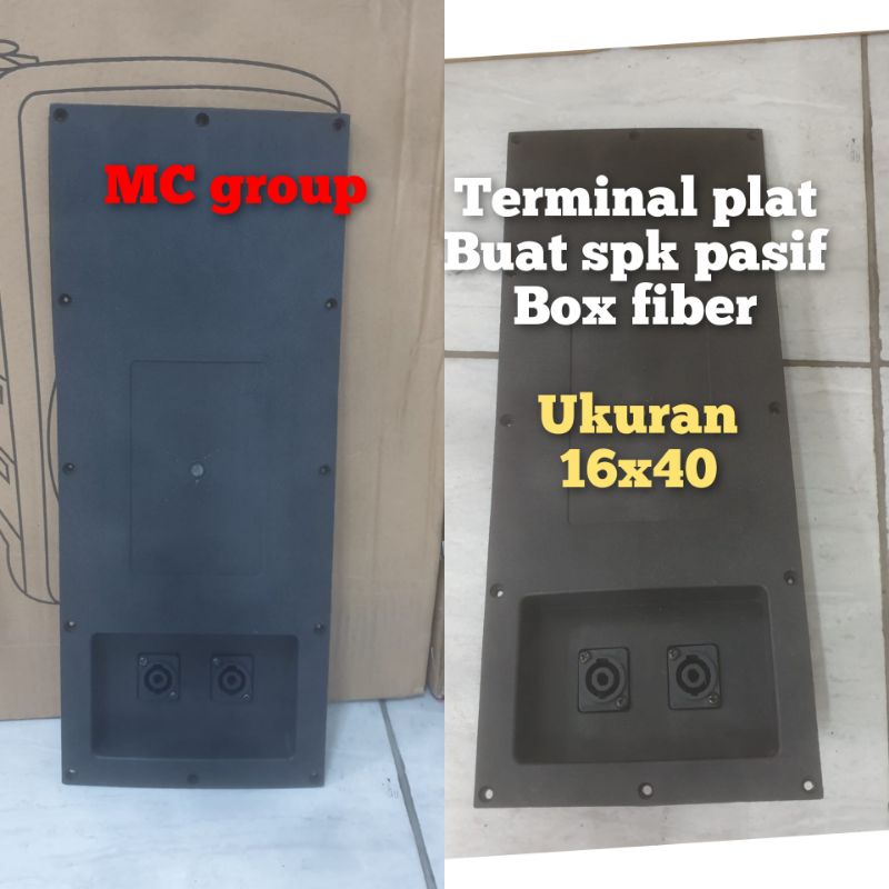 Jual terminal plat pasif ukuran 16x40 box fiber/plat buat spk pasif ...