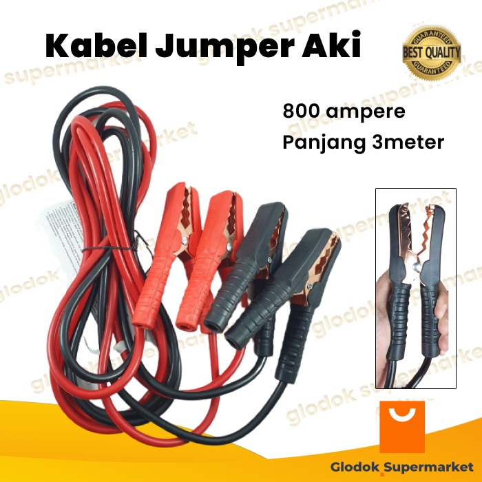 Jual Kabel Jumper Aki Mobil 800 Ampere 3 Meter | Shopee Indonesia