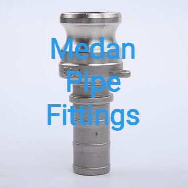 Jual Camlock Aluminium Type E-75 3/4" Tipe E75 inch Coupling Fitting Selang cam lock groove ...