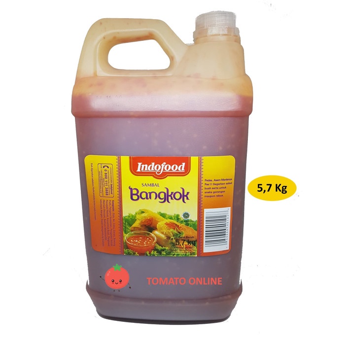 Jual - BARU Sambal Bangkok Indofood Jerigen Dirigen Galon 5.7 / 5,7 kg ...