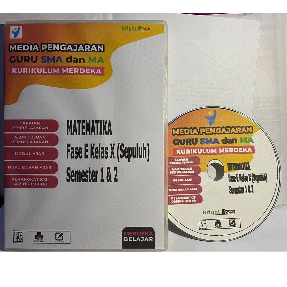 Jual MODUL AJAR SMA/MA MATEMATIKA FASE E ( KELAS X ) | Shopee Indonesia