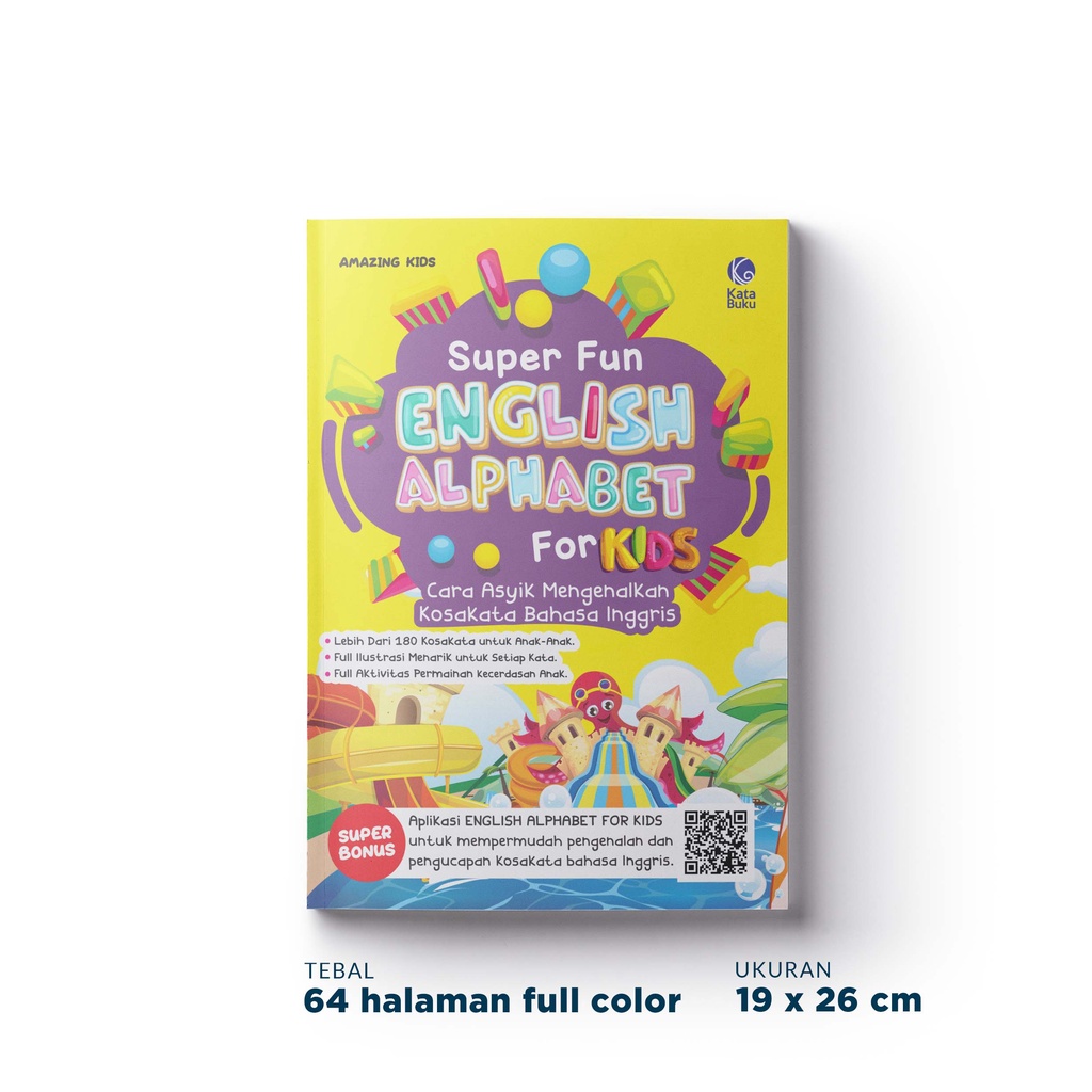 Jual Buku: Super Fun English Alphabet For Kids | Shopee Indonesia
