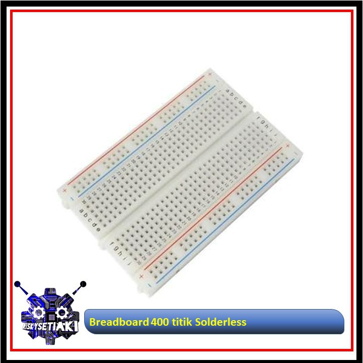 Jual Breadboard / Project Board / Protoboard 400 titik Solderless ...