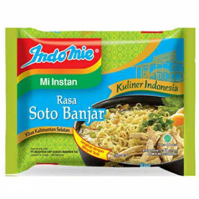 Jual Indomie Mie Instant Soto Banjar 69gr | Shopee Indonesia