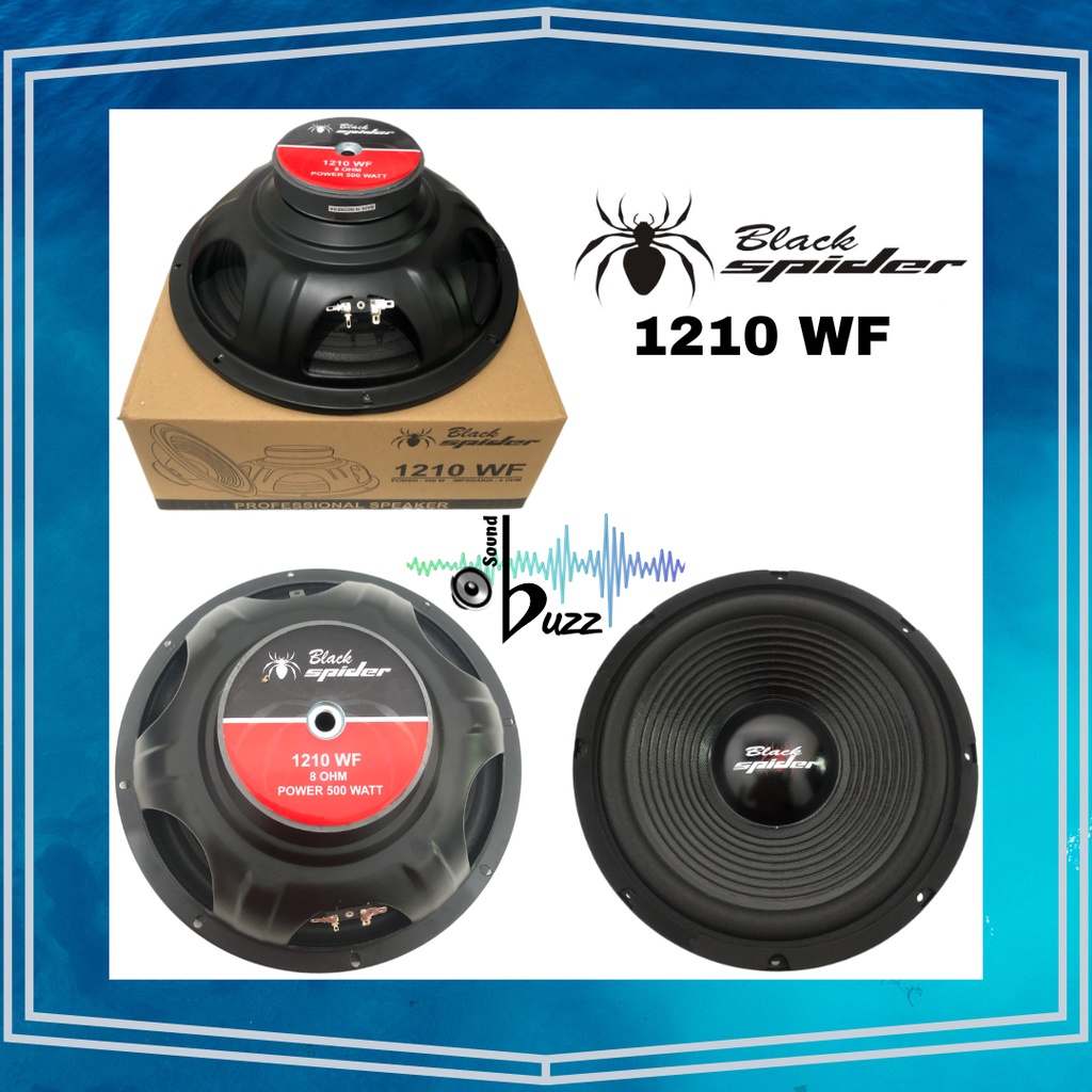 Jual Speaker Black Spider 12 inch BS 1210 Blackspider 1210 Woofer ...