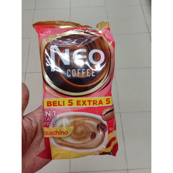 Jual NEO COFFEE pack 10 sachet tiramisu caramel mocacino. | Shopee ...