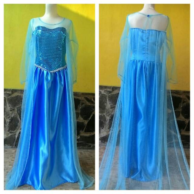 Jual Elsa Frozen Dewasa/Baju Kostum Princess Elsa Frozen Tulle | Shopee ...