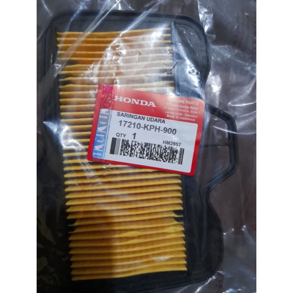 Jual FILTER UDARA SARINGAN UDARA MOTOR HONDA KHARISMA KWALITAS ORIGINAL ...