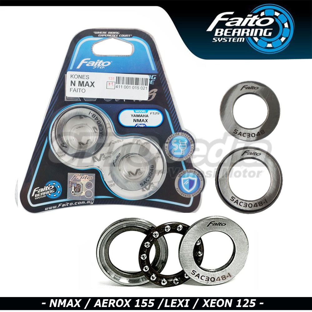 Jual Faito Bearing Komstir Nmax set Mangkok Kones Stang Yamaha NMAX Old ...