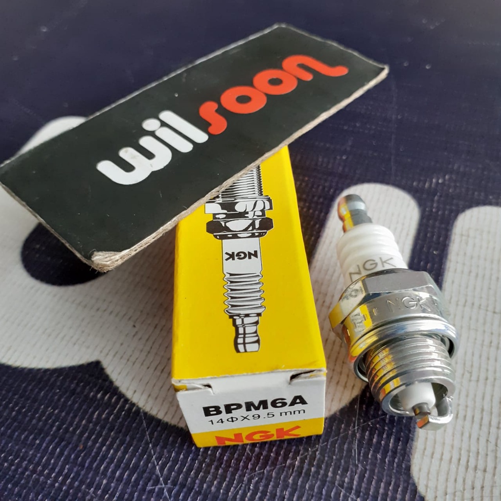 Jual Busi Motor / Spark Plugs NGK BPM6A Original Untuk Mesin Potong ...