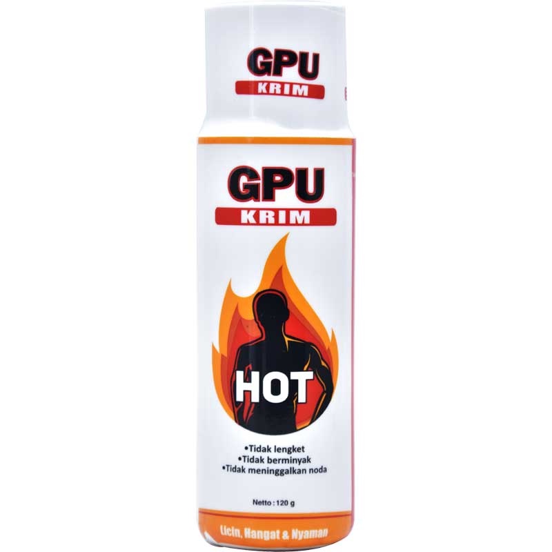 Jual GPU Krim Hot 120 g | Shopee Indonesia